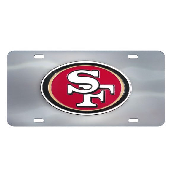 San Francisco 49ers Diecast License Plate – ManCave Store