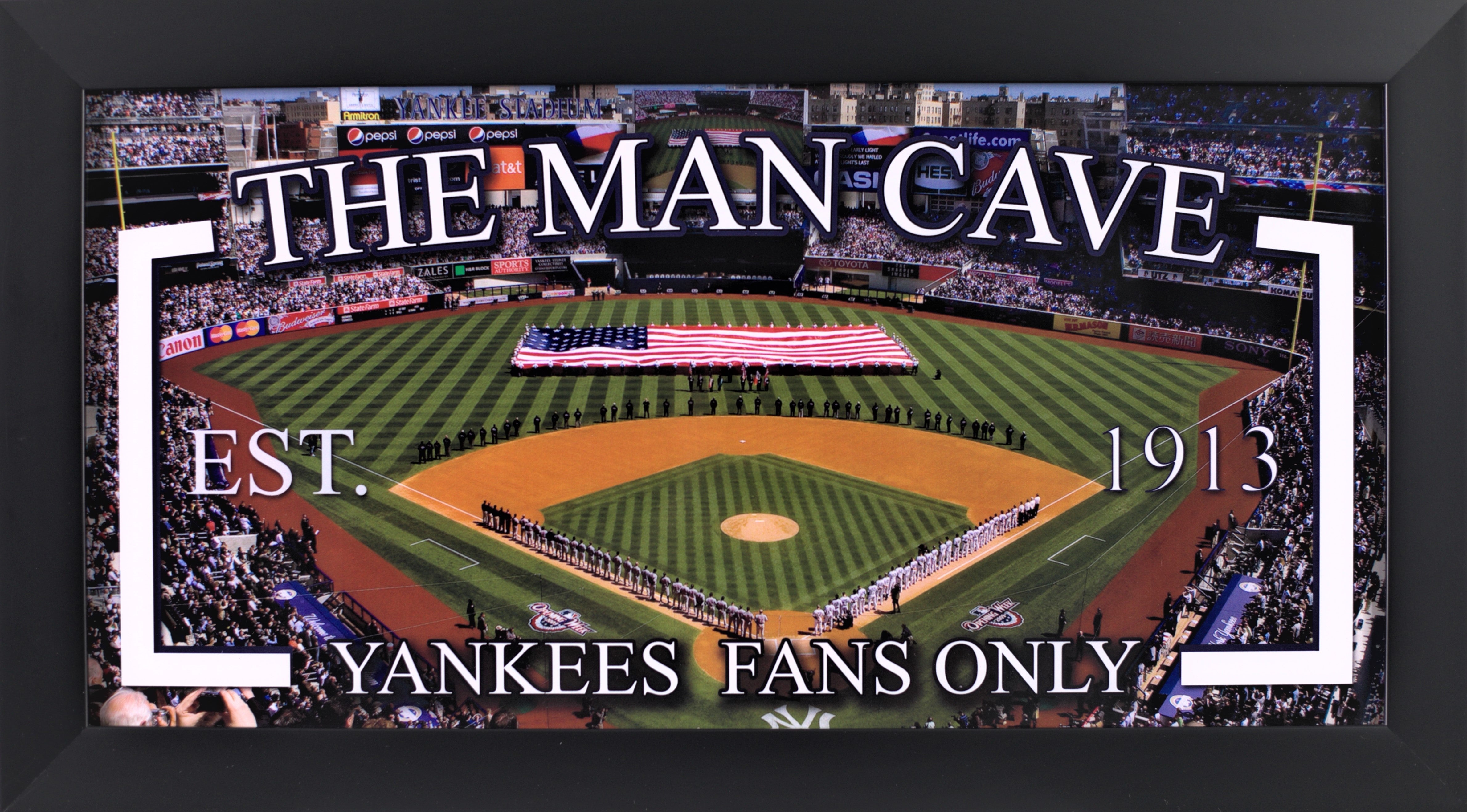 New York Yankees Man Cave Frames – ManCave Store