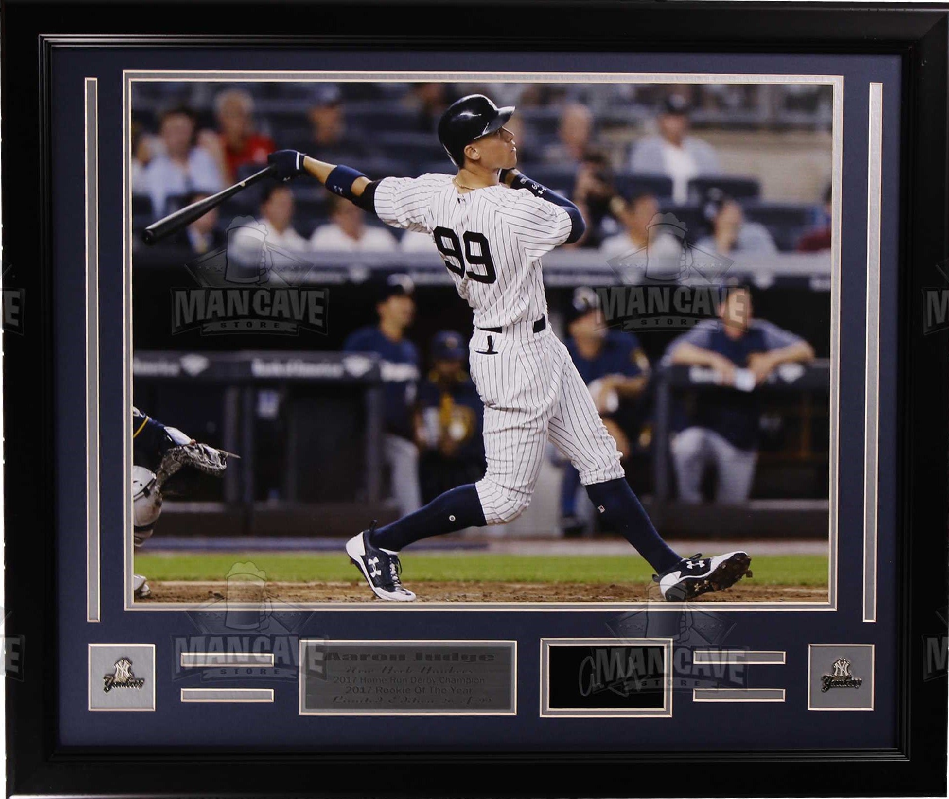 New York Yankees Aaron Judge 2017 Home Run Large Frames – ManCave Store