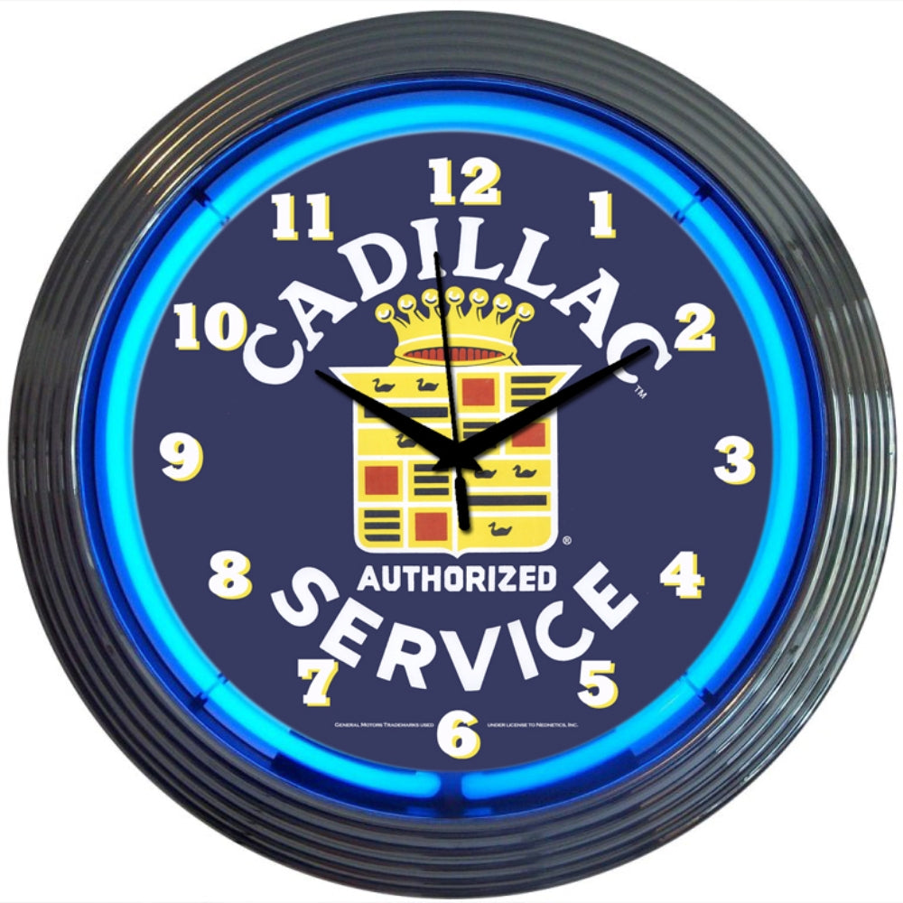 Cadillac Neon Clocks – ManCave Store