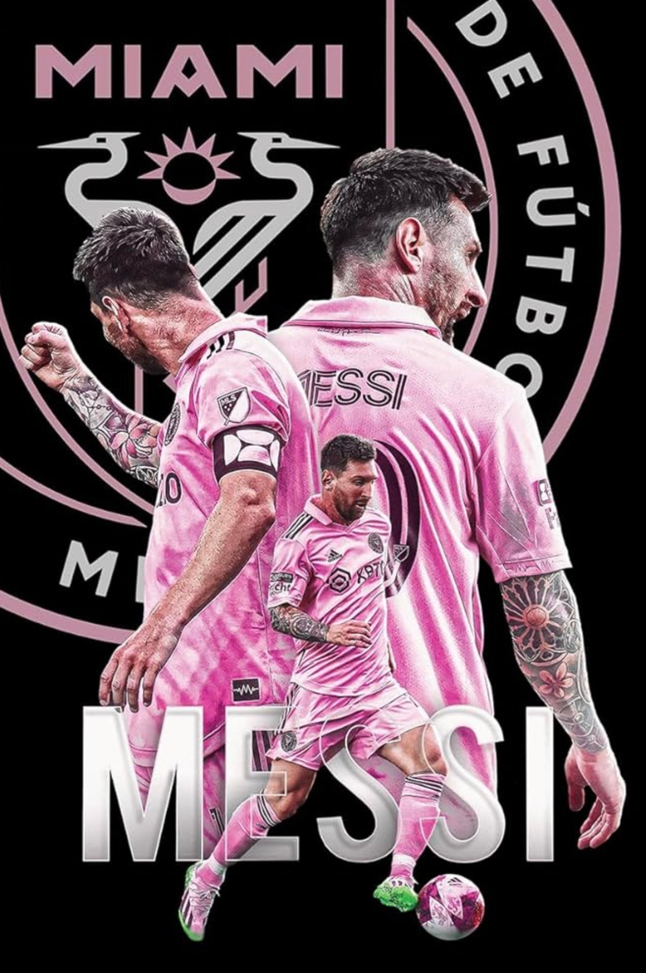 Inter Miami Lionel Messi Poster – ManCave Store