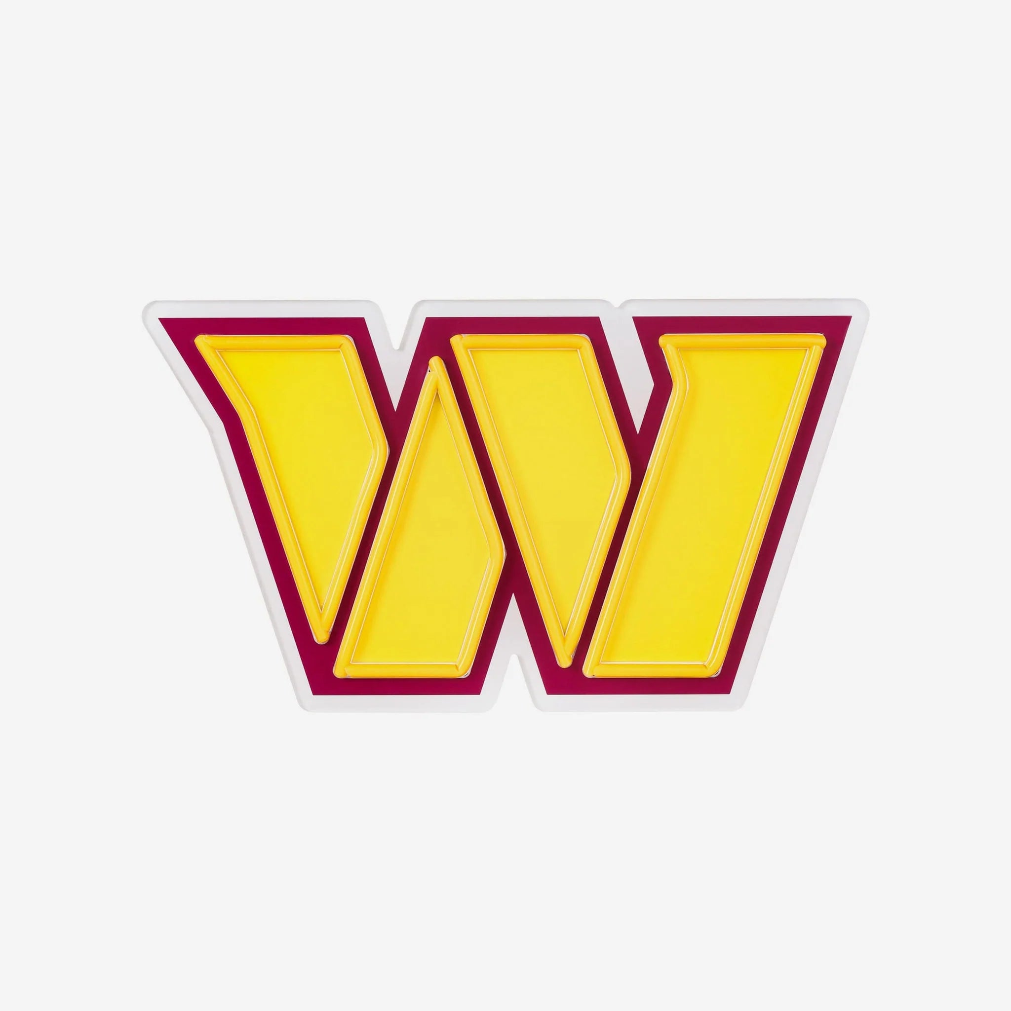 Washington Commanders LED Neon Light Up Sign – ManCave Store