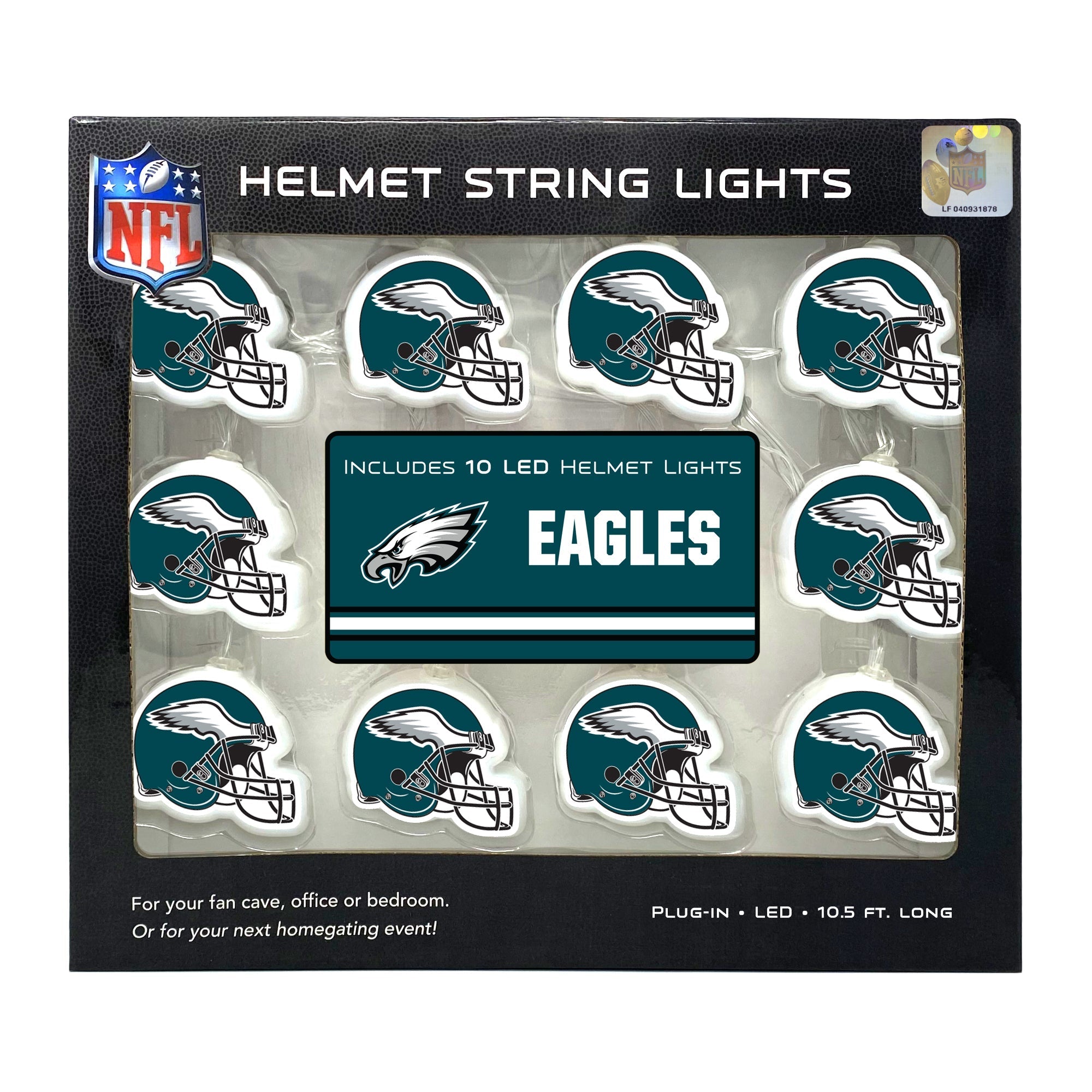 Philadelphia Eagles Helmet String Lights – ManCave Store