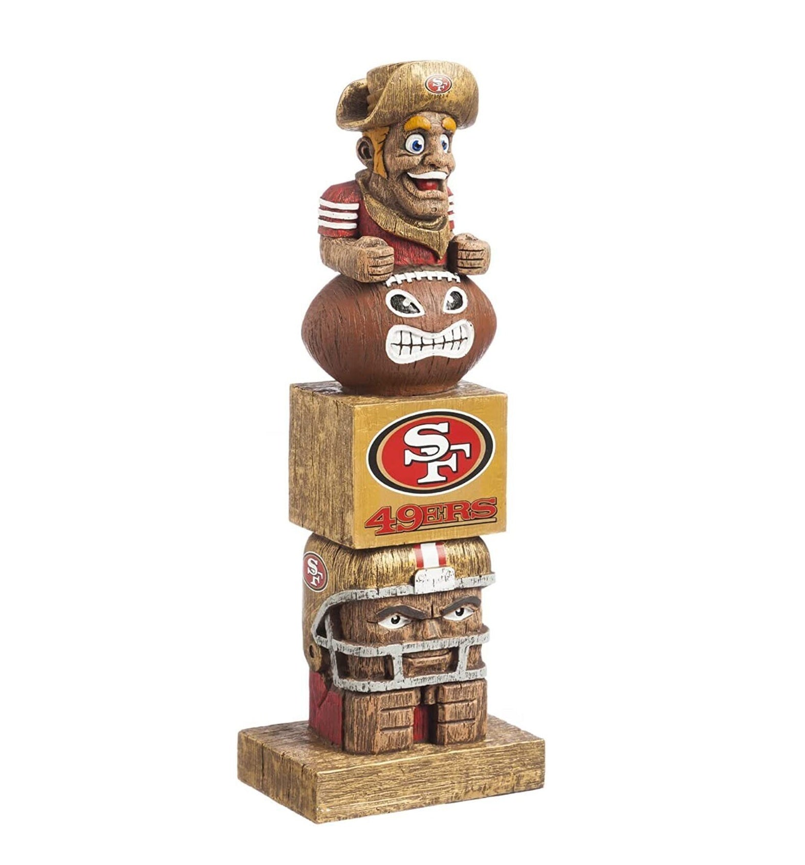 San Francisco 49ers Tiki Totem Statue – ManCave Store