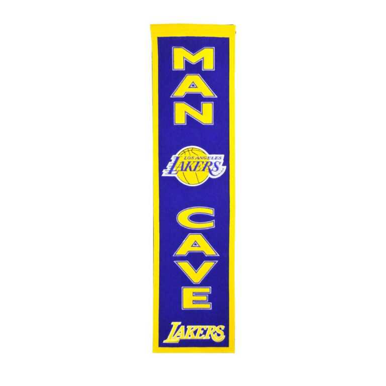 Los Angeles Lakers Man Cave Banner - Mymancave Store