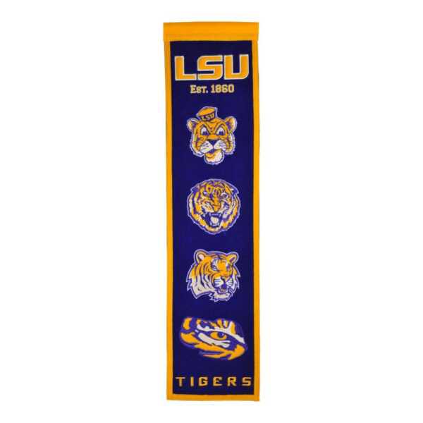 LSU Tigers Heritage Banner - Mymancave Store