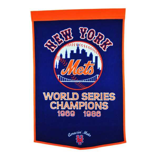 New York Mets Dynasty Banner - Mymancave Store