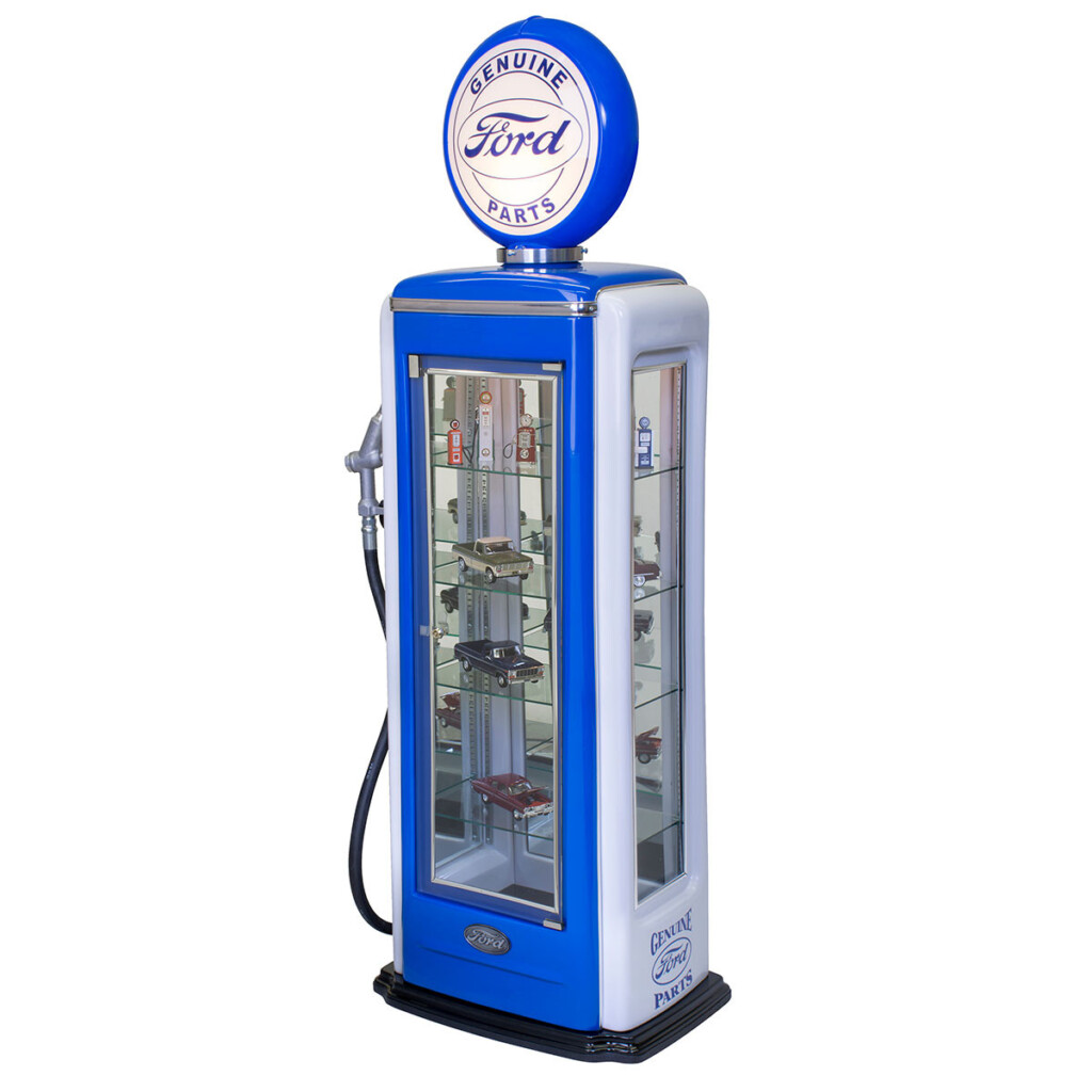 Ford Gas Pump Display Case - Mymancave Store