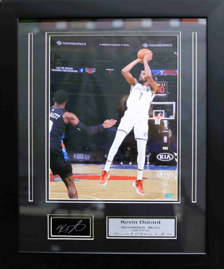 KEVIN DURANT ENGRAVED SIGNATURE FRAME - Mymancave Store