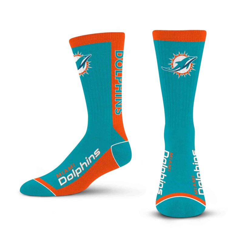 Miami Dolphins MVP Socks - Mymancave Store